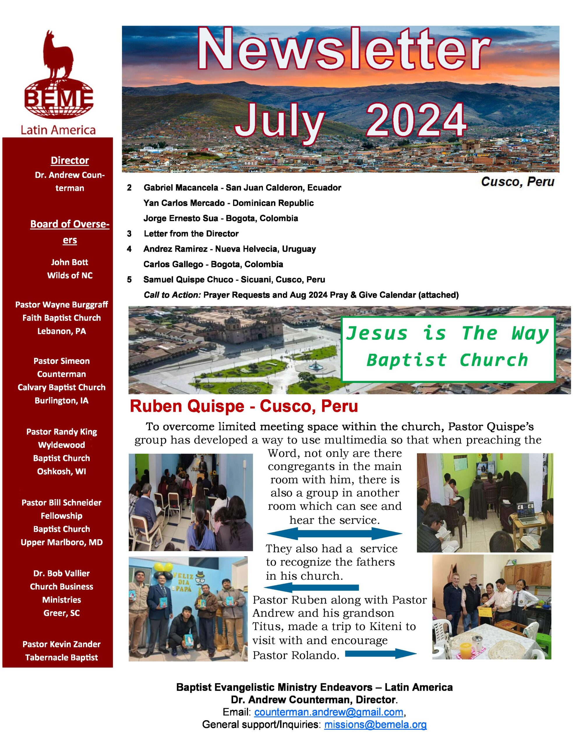 July 2024 Newsletter - BEME Latin America