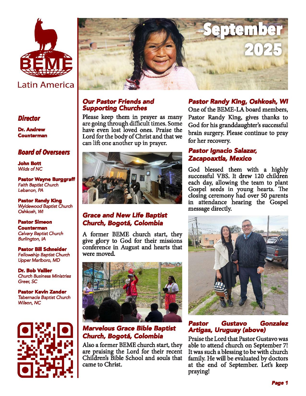 September 2025 Newsletter - BEME Latin America